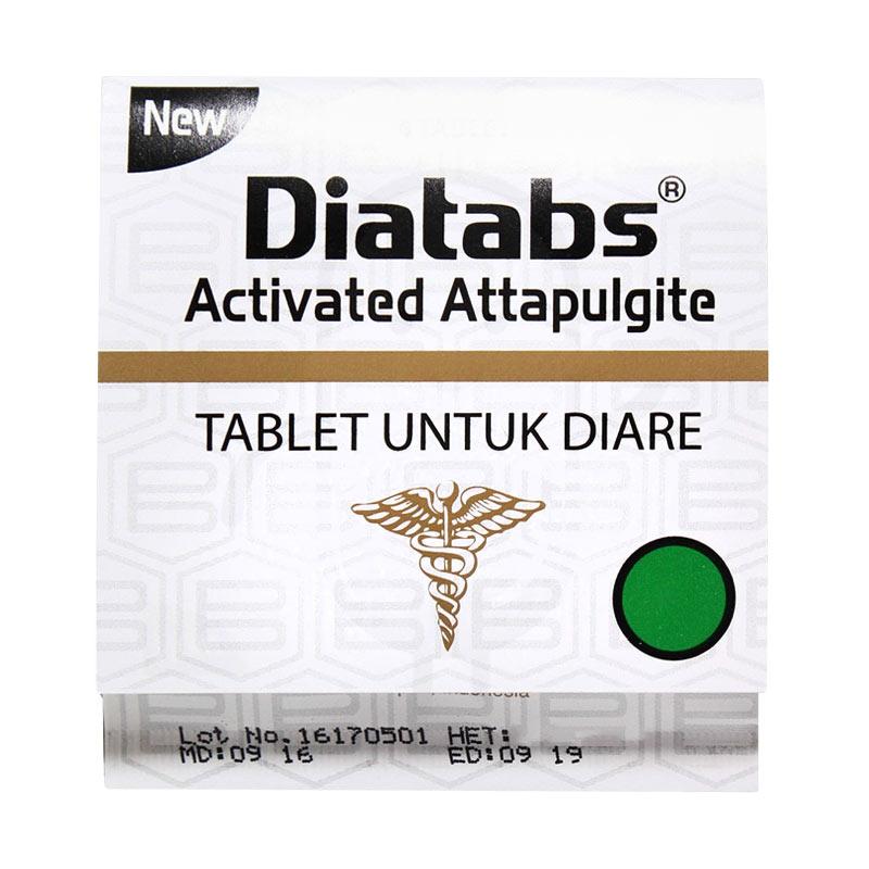Promo New Diatabs Obat Kesehatan [5 Strip/ 4 Tablet/Strip] Diskon 14% ...