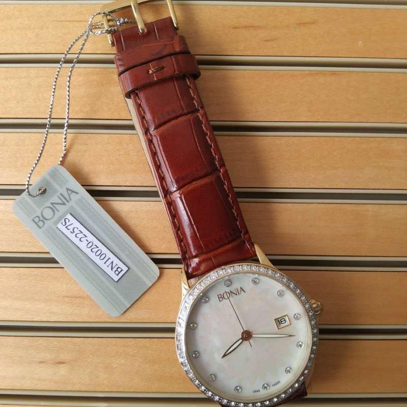 Jam Tangan Bonia Tali Kulit