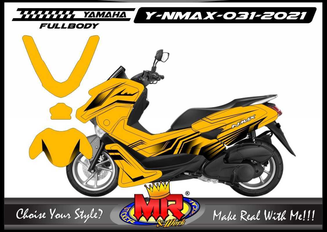 Promo Stiker Decal Motor Yamaha NMAX Fullbody Decal Elegan Grafis ...