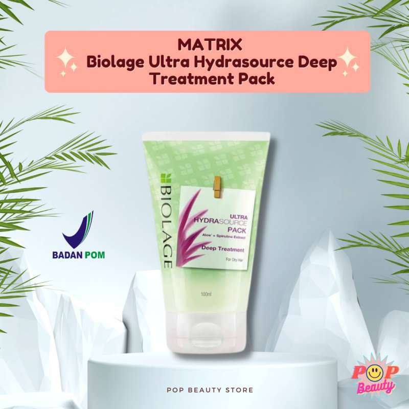 Jual MATRIX Biolage Ultra Hydrasource Deep Treatment Pack / Perawatan ...