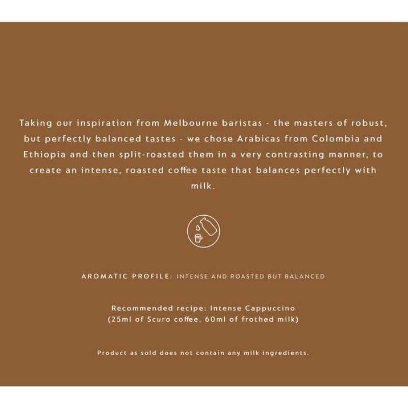 Jual Nespresso Barista Creations Scuro Coffee Capsules / Kapsul Kopi ...