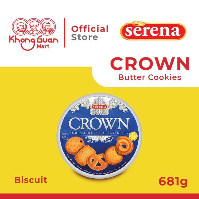 Jual Serena Crown Butter Cookies 681 Gr Di Seller Khong Guan Mart ...
