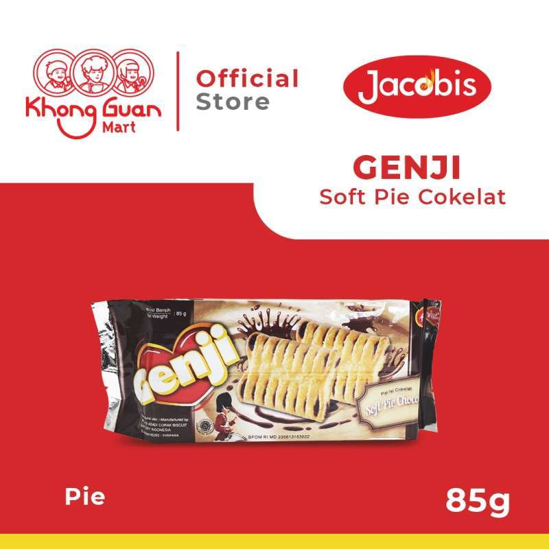 Jual GENJI SOFT PIE CHOCOLATE 85 GR di Seller Khong Guan Mart - Kebon ...