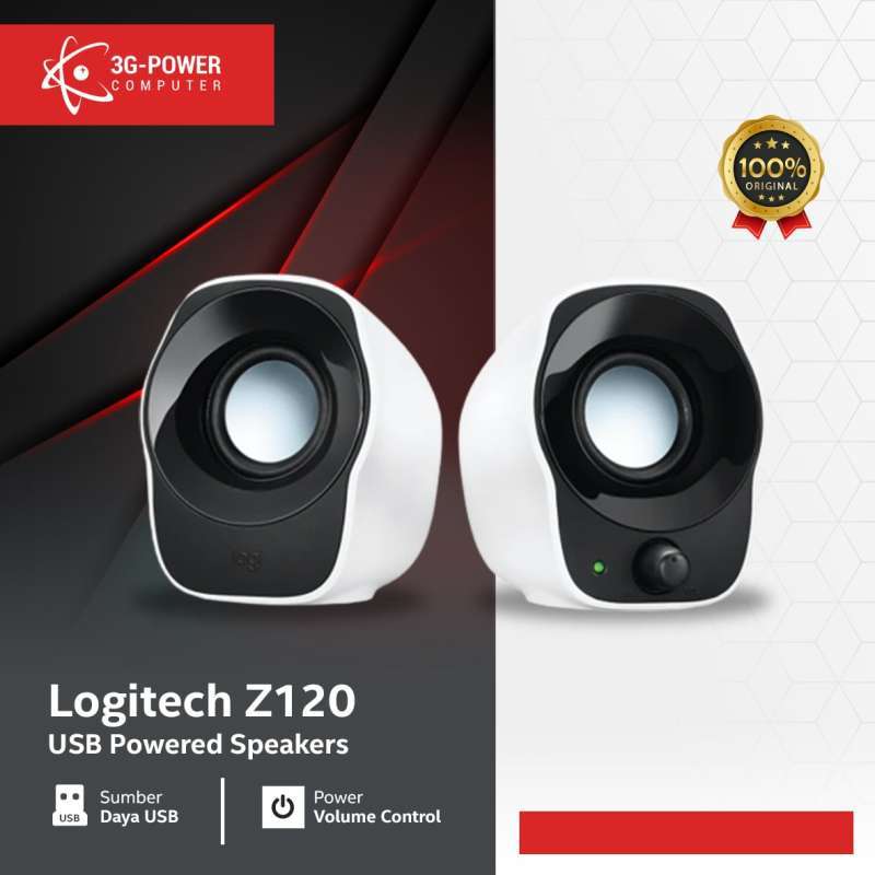 Promo Logitech Z120 Speaker Komputer Diskon 14% Di Seller Kla Computer ...