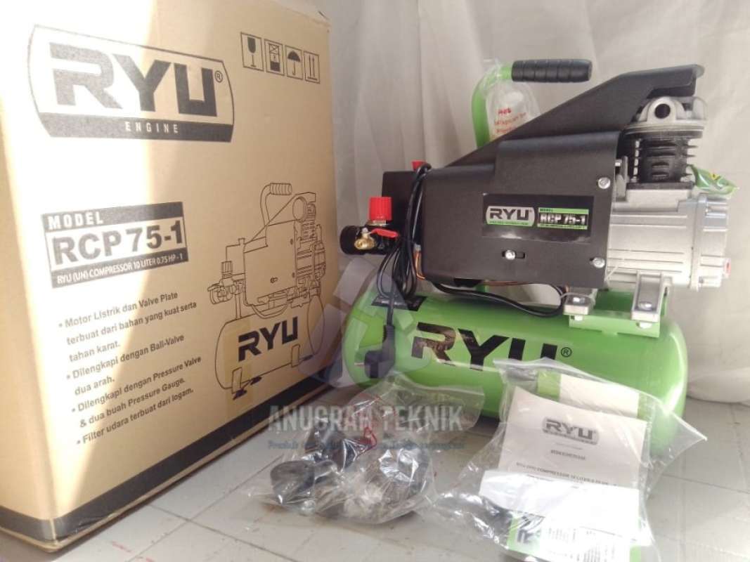 Jual Kompresor Ryu Rcp 75-1 Kompresor 0.75 Hp Di Seller Anugrah Teknik - Larangan, Kota Cirebon ...