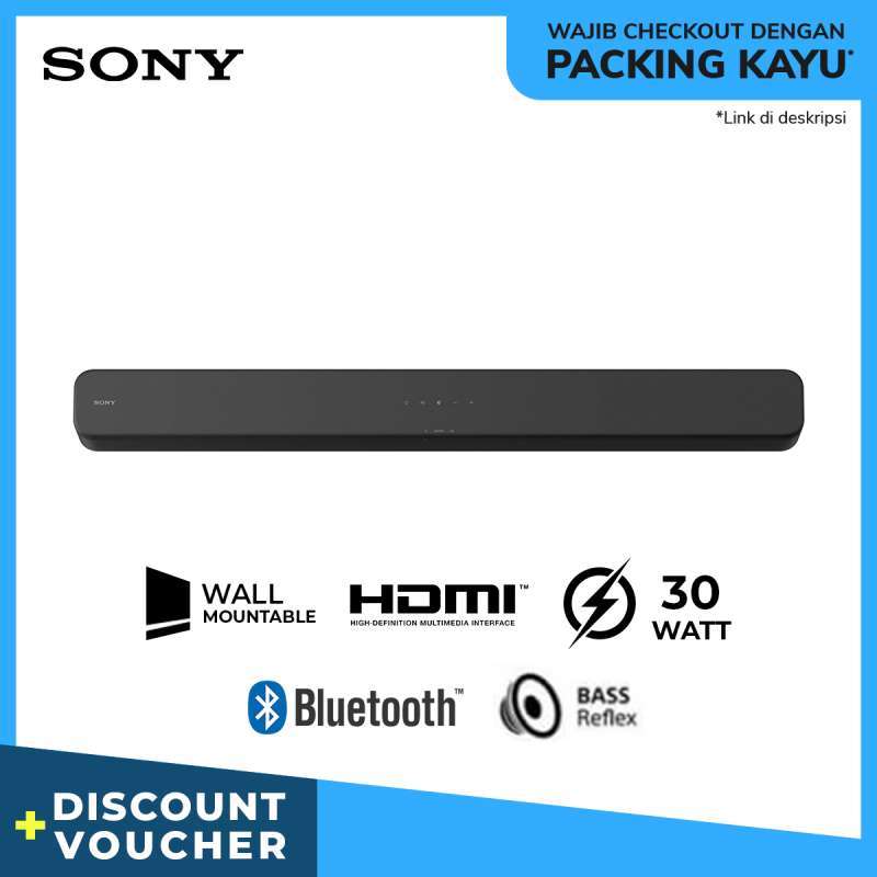 Promo Sony Ht-s100f Soundbar Tunggal 2ch Bluetooth - Black Original ...