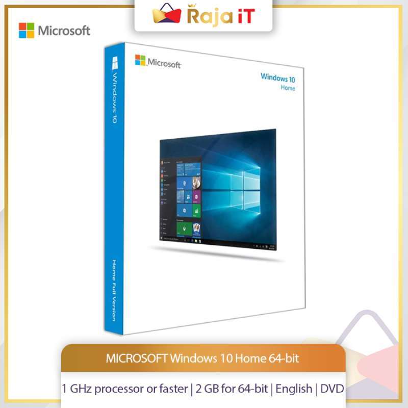 Jual MICROSOFT Windows 10 Home 64-bit di Seller Raja IT - Sunter Agung ...