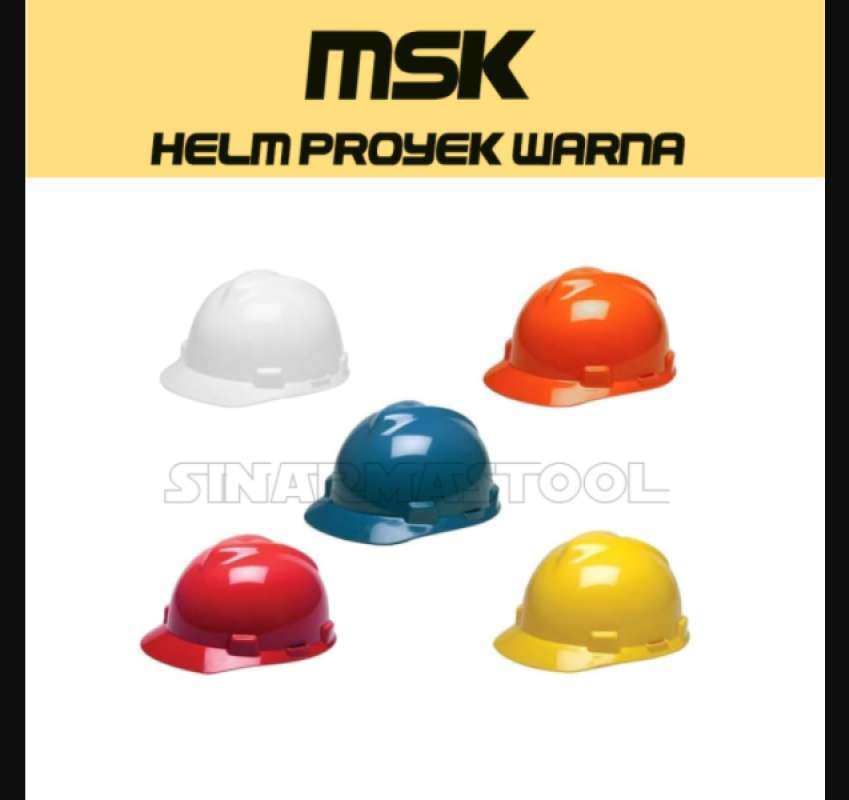 Jual HELM PROYEK/TOPI PROYEK/SAFETY HELM - Putih di Seller Sinarmastool ...