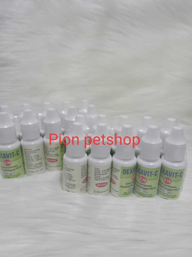 Jual Dexavit C Obat Sariawan untuk Anjing & Kucing 10 ml di Seller Pion ...