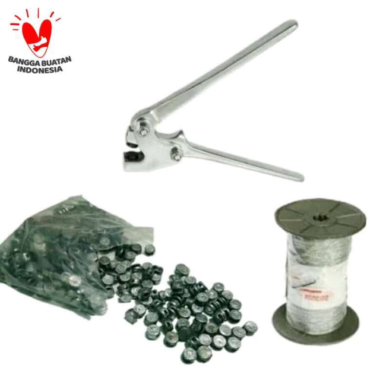 Promo Paket Tang Segel + Timah Segel + Kawat Segel Diskon 15% di Seller ...