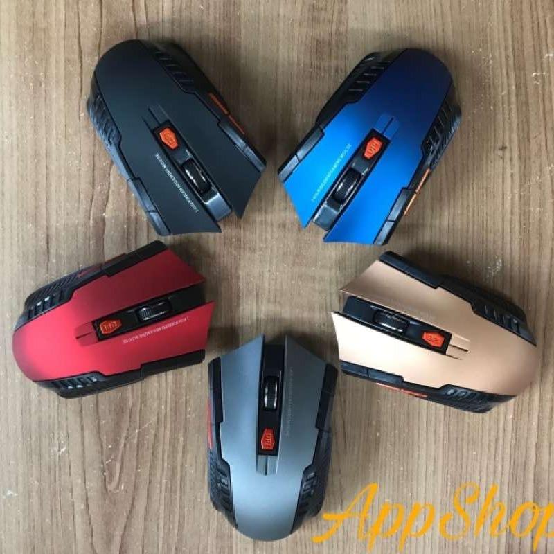 Jual WIRELESS GAMING MOUSE 6D 2.4GHz mirip FANTECH - BLACK, RED, GREY ...