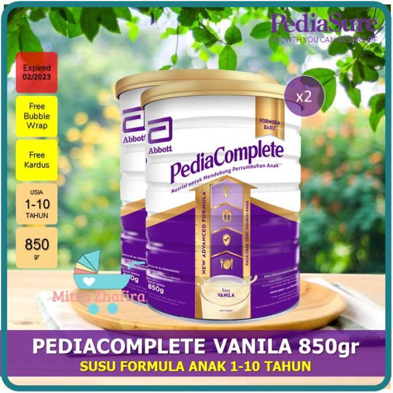 Jual Pediasure PEDIACOMPLETE 850gr Rasa Vanila Paket isi 2 - Susu Pediasure PEDIA COMPLETE 850gr ...