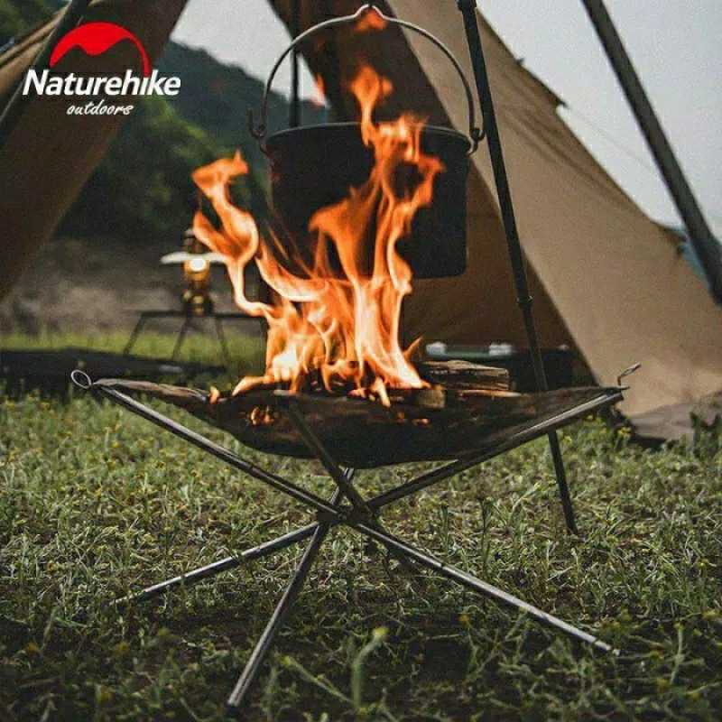 Jual FOLDING FIRE RACK NATUREHIKE NH20SK001-MEJA LIPAT ARANG CAMPING di ...