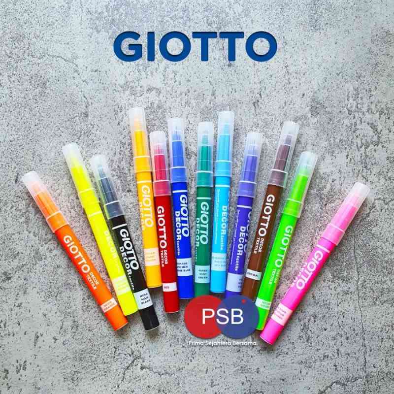 Jual Giotto Decor Textile - Spidol kain - Textile Marker-SKY BLUE di ...