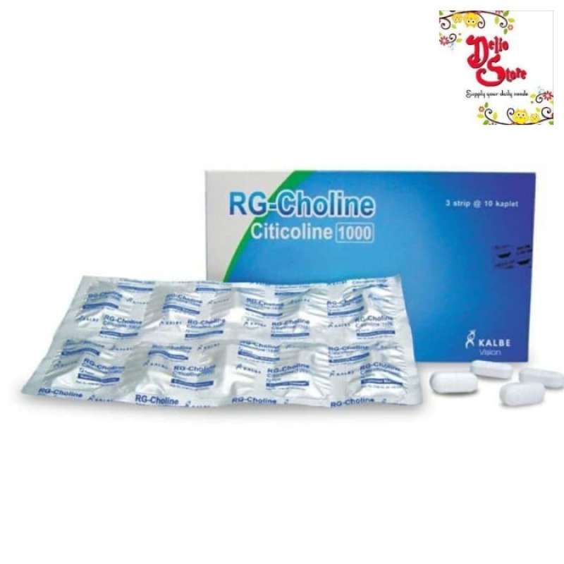 Promo RG CHOLINE KALBE per BOX isi 30 vitamin Mata Diskon 9% di Seller ...