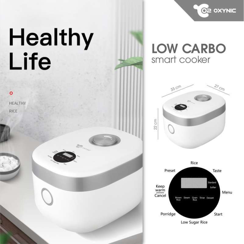 Jual Oxynic Smart Cooker Low Carbo 4 Liter - O2-lcsc Di Seller Utama ...