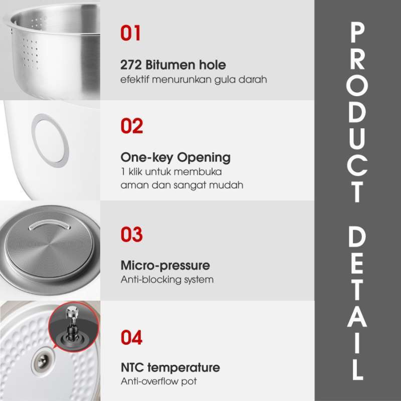 Jual Oxynic Smart Cooker Low Carbo 4 Liter - O2-lcsc Di Seller Utama ...