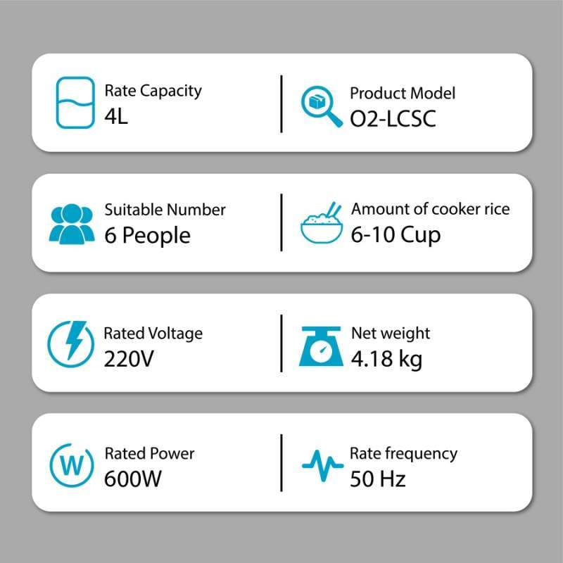 Jual Oxynic Smart Cooker Low Carbo 4 Liter - O2-lcsc Di Seller Utama ...