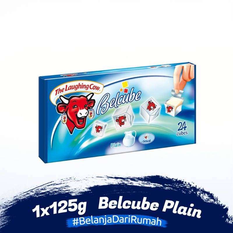 Jual Belcube Plain Cheese MPASI 125g 125 gram keju 24 cubes di Seller ...