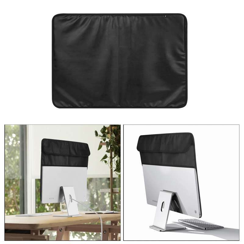 Jual Monitor Dust Cover PU Leather Antistatic Display HD Panel Case ...