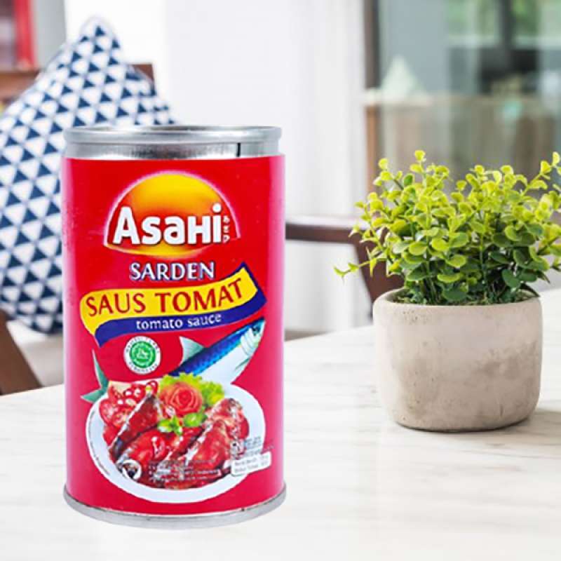 Jual UPE IKAN SARDEN PRAKTIS SIAP SAJI ASAHI SARDINE SAUS TOMAT 425 GR ...