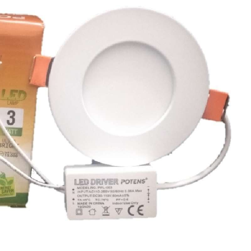 Jual Potens Led Bulb, Panel All Watt, All Varians - PANEL KOTAK-BULAT ...