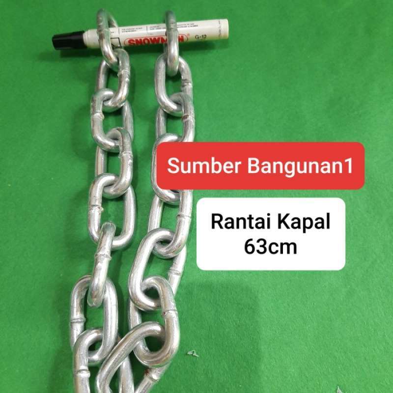 Jual Rantai gembok pagar kapal besar 63cm (Kode 006)) di Seller ...