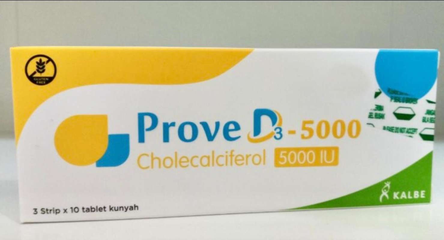 Jual PROVE D3 5000 IU 30 Tablets - 1 box - Kalbe di Seller ApikaApiko ...