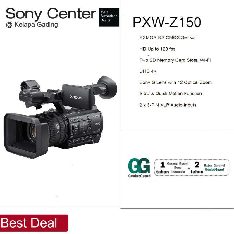 Jual Sony Center Jakarta - SONY PXW-Z150 Compact handy camcorder ...
