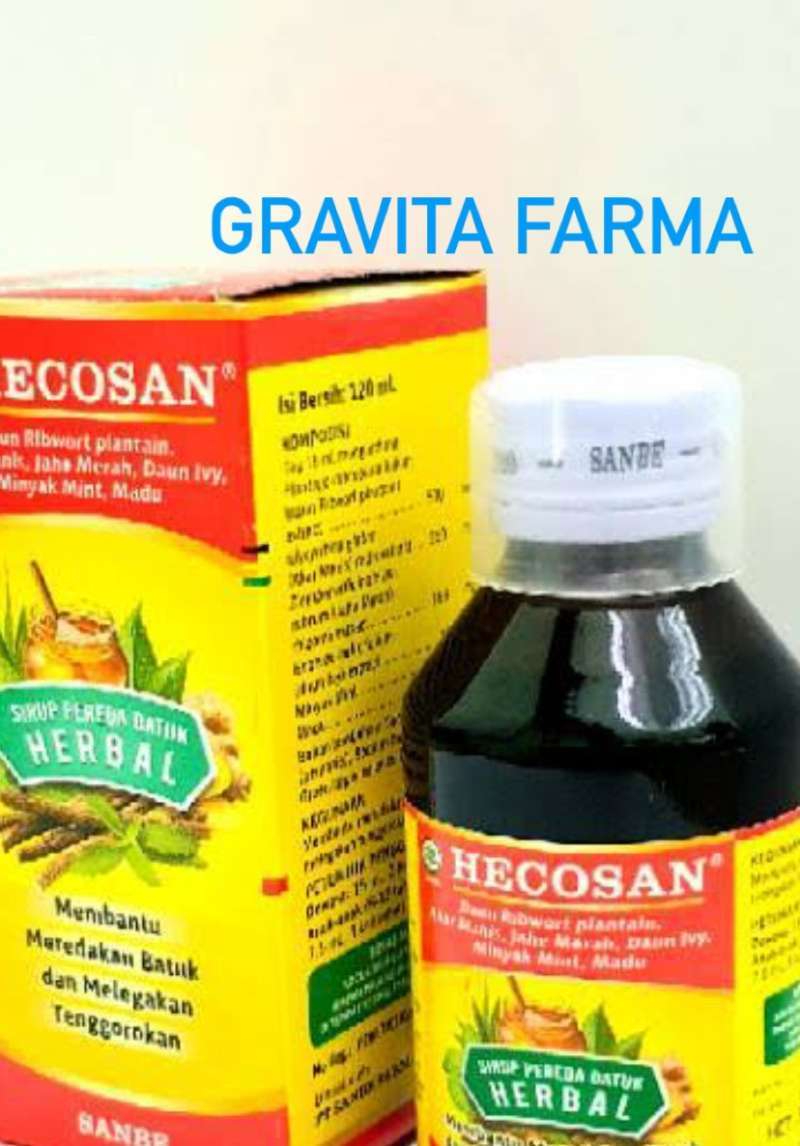 Jual Hecosan Obat Batuk Herbal 120 ml di Seller Apotek Gravita Farma ...