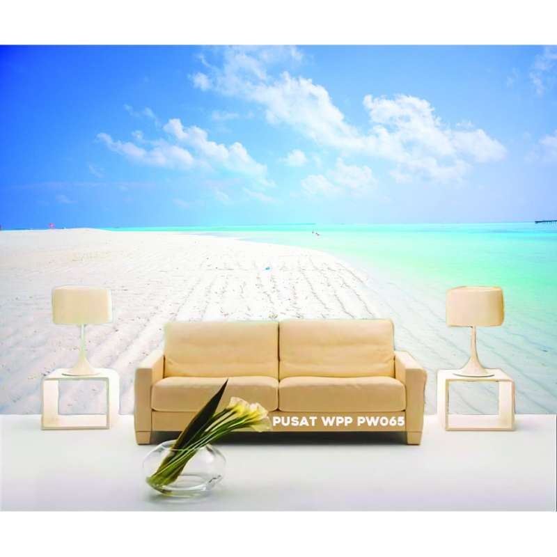 Jual Pusat Stiker dinding 3d, Banner dinding pemandangan alam Pantai ...