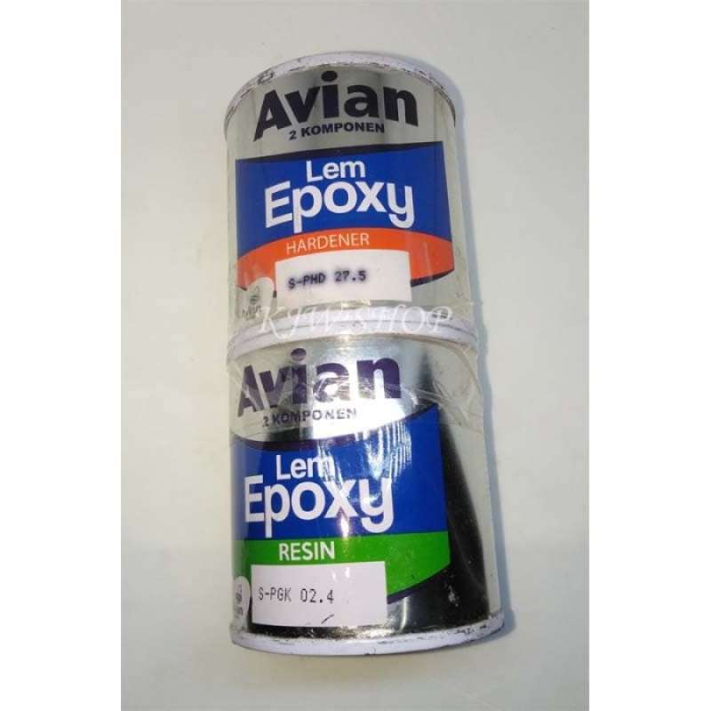 Jual Jual Lem Epoxy Avian 340 Gram E Poxy Kayu Besi Logam Kaca Logam ...