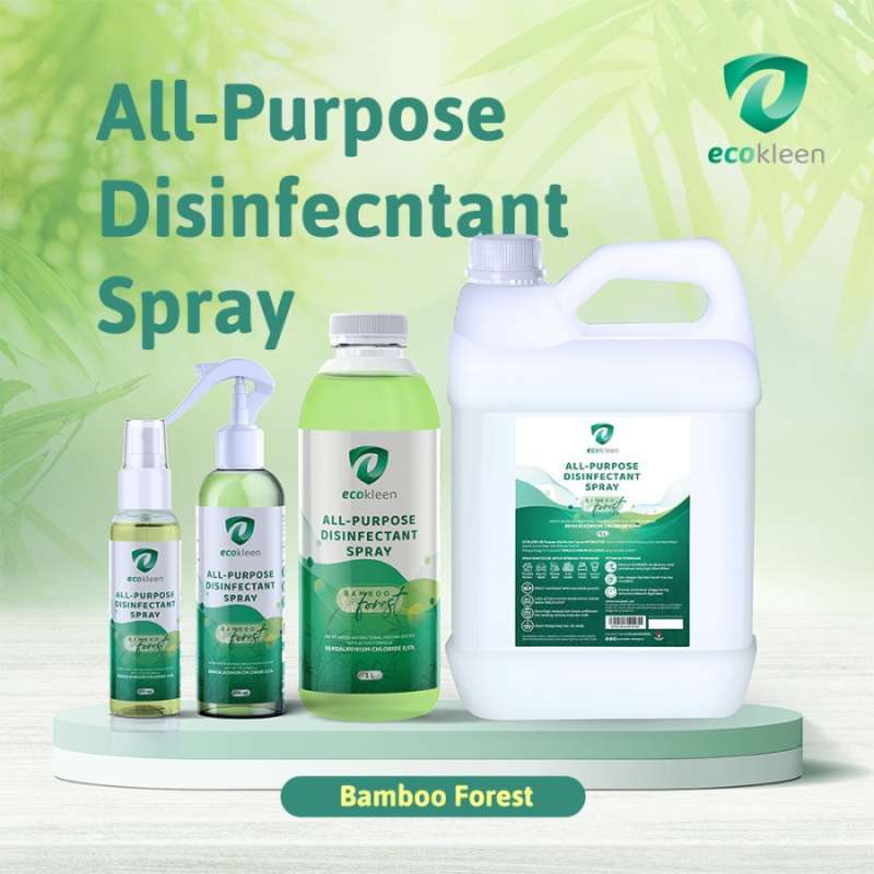 Jual Ecokleen All-purpose Disinfectant Spray 1l - Bamboo Forest Di ...