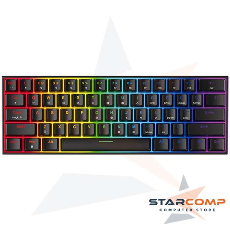 Jual FANTECH MAXFIT61-MK857 RGB MECHANICAL KEYBOARD MK857 61KEYS di ...
