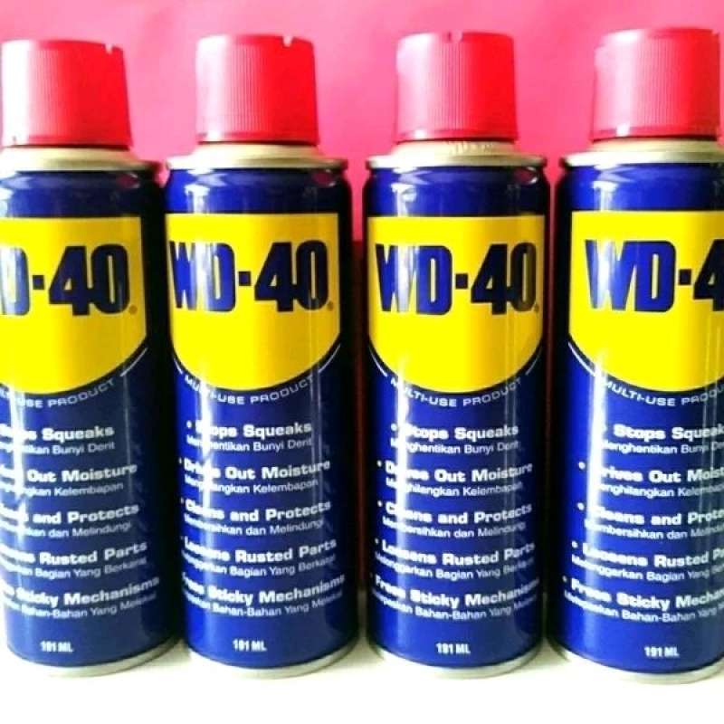 Jual Wd-40 Wd40 Wd 40 Lubricant Pelumas Anti Karat 191ml Cairan Anti Karat Serba Guna Di Seller ...