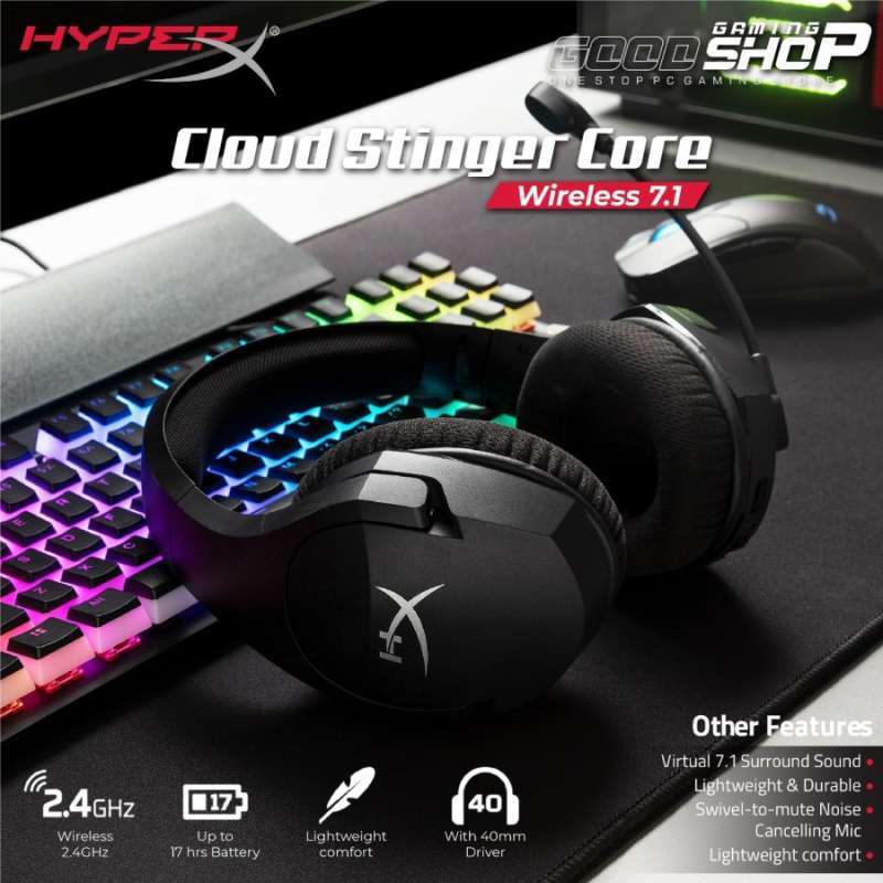 Jual HyperX Cloud Stinger Core Wireless - Gaming Headset di Seller GOOD ...