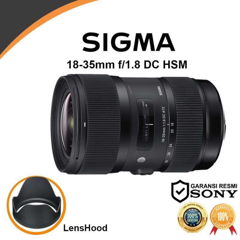 Jual Sigma 18-35mm F1.8 Dc Hsm Art Lens Di Seller Dg Pro Official Store ...