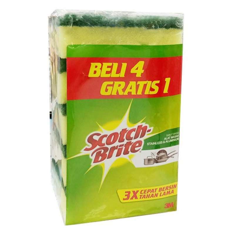 Promo Sb Sabut Spons Ecopack 5pc Id-30p5 Diskon 25% Di Seller Hypermart ...