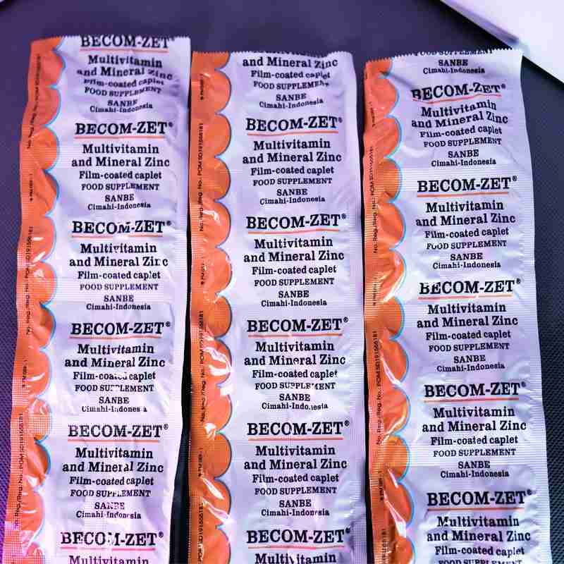 Promo BECOM-ZET Multi Vitamin 1 strip 10 tablet Diskon 16% di Seller ...