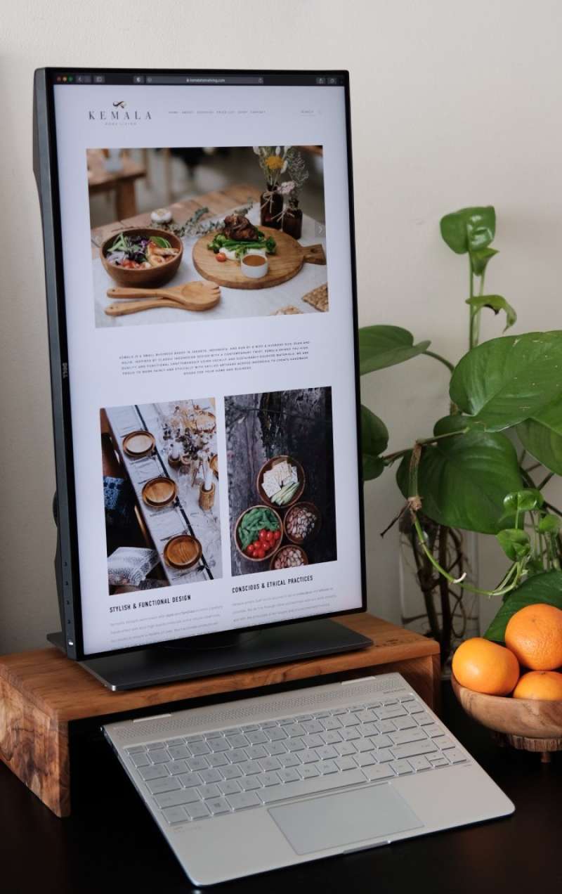 Jual Multipurpose Monitor Table - meja kecil laptop - monitor komputer ...
