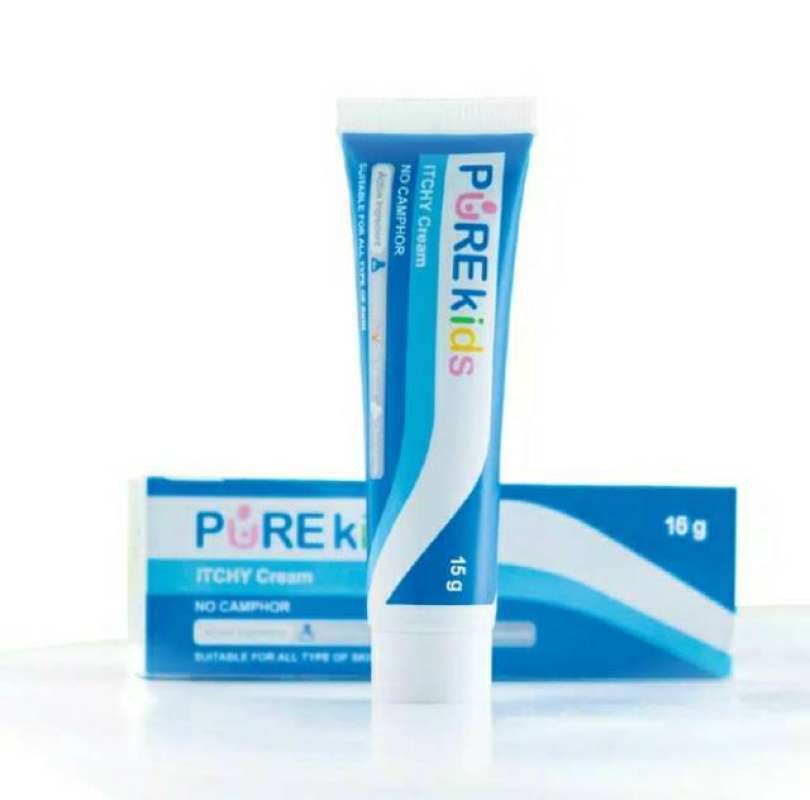 Jual Obat Gatal Balita / Pure Kids Itchy Cream 15gr | Cream Gatal Anak ...