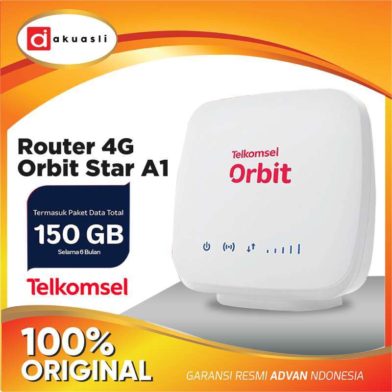 Jual Modem Wifi Router Telkomsel Orbit Star A1 Mifi Wireless Nirkabel ...
