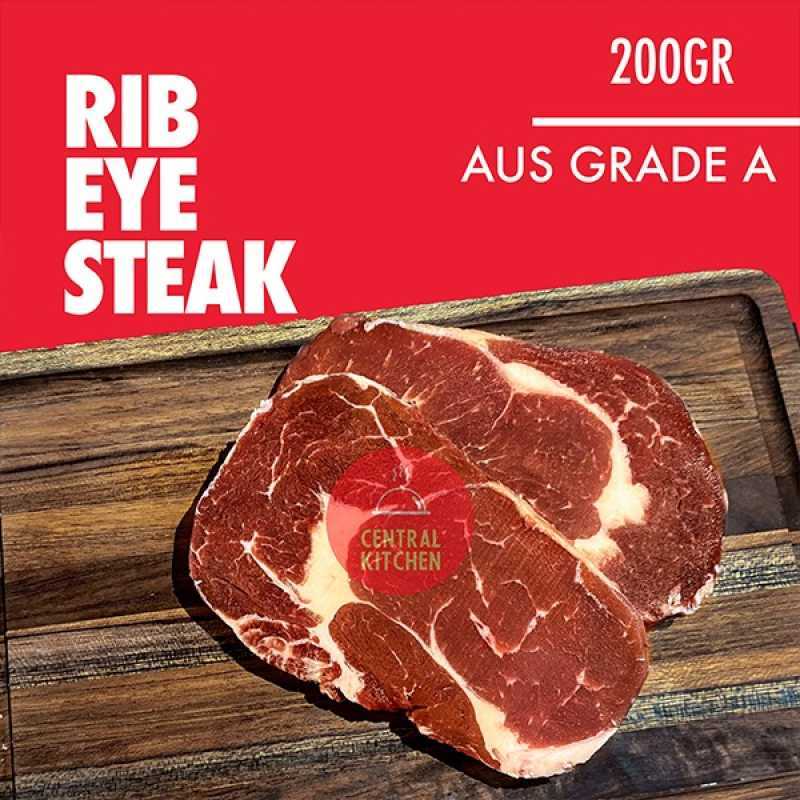 Jual Daging Sapi Impor AUS Ribeye / Cube Roll Beef Steak Grade A 200gr ...