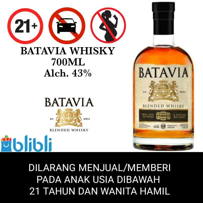 Jual Batavia Whisky 700ml | Dream Drink86 Di Seller Dream Drink 86 ...