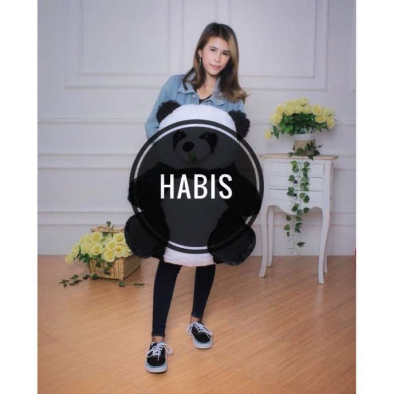 Jual Boneka Panda Beruang Super Besar Jumbo Besar 1 Meter Sni Murah ...