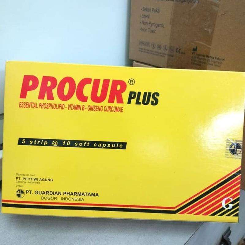 Jual Original Procur Plus Box Isi 50 Kapsul di Seller Jakarta Health ...