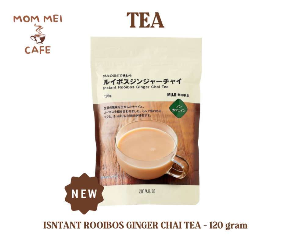 Jual Teh Impor MUJI INSTANT ROOIBOS GINGER CHAI TEA di Seller Mom Mei ...