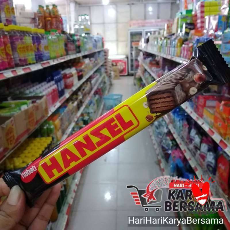 Jual NABATI HANZEL WAFER SALUT COKELAT 34GR di Seller Primkopal Lanal ...