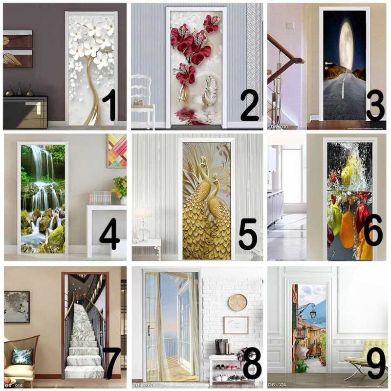 Jual WALLPAPER 3D CUSTOM PINTU DOOR STICKER CUSTOM di Seller Harmoni ...