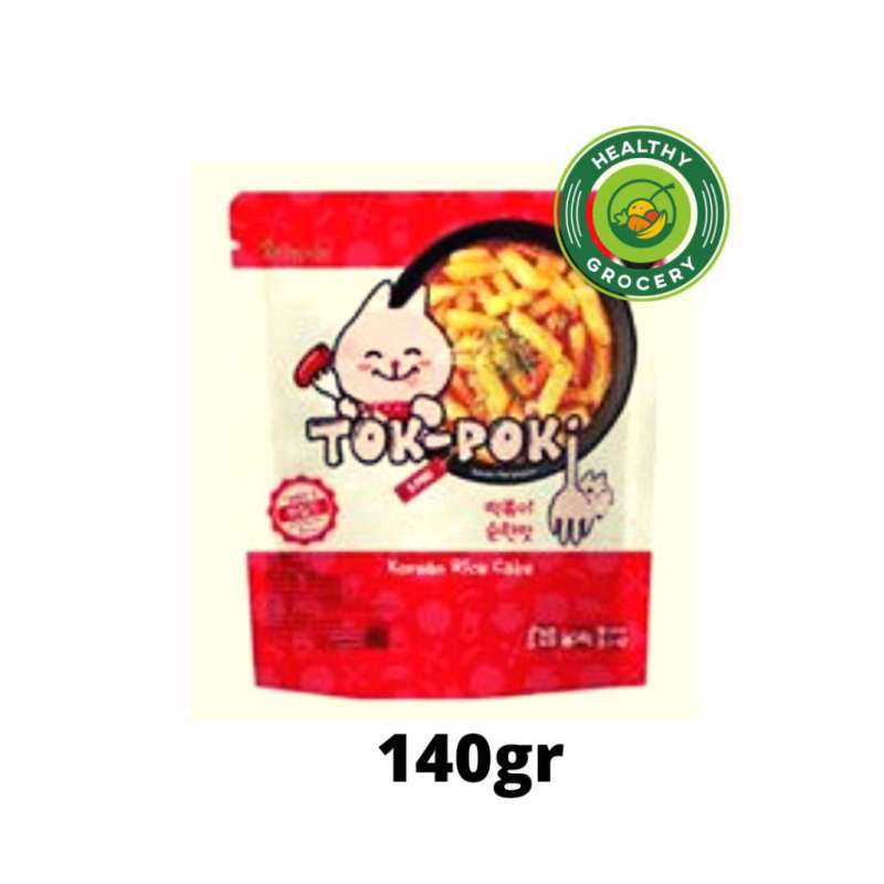 Jual Korinus Tok-poki Mild Korean Rice Cake 140gr / Tokpoki Kue Beras ...